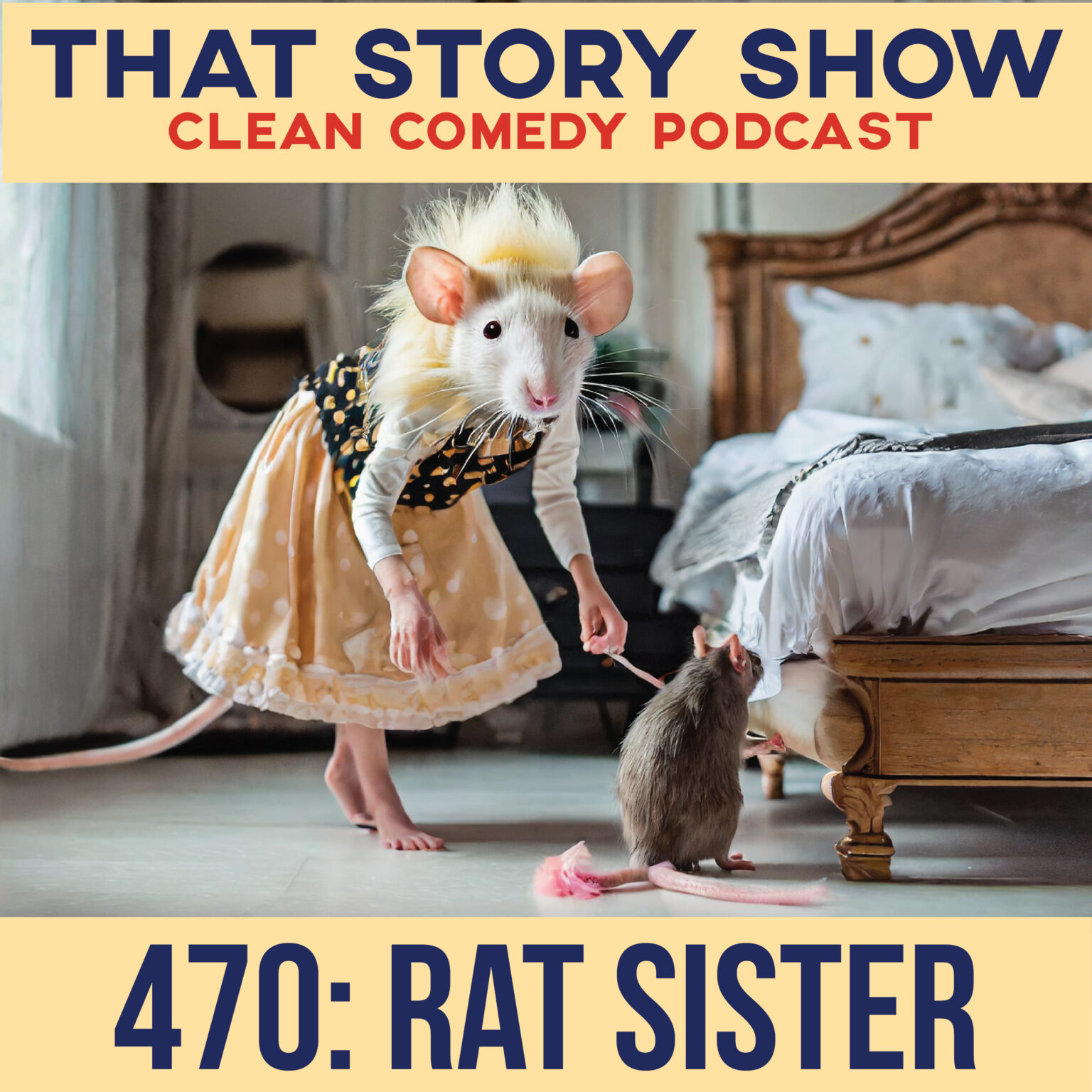 470: Rat Sister - That Story Show - Clean Comedy Podcast